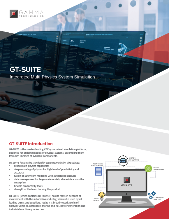 GT-SUITE-Overview-Brochure-2022