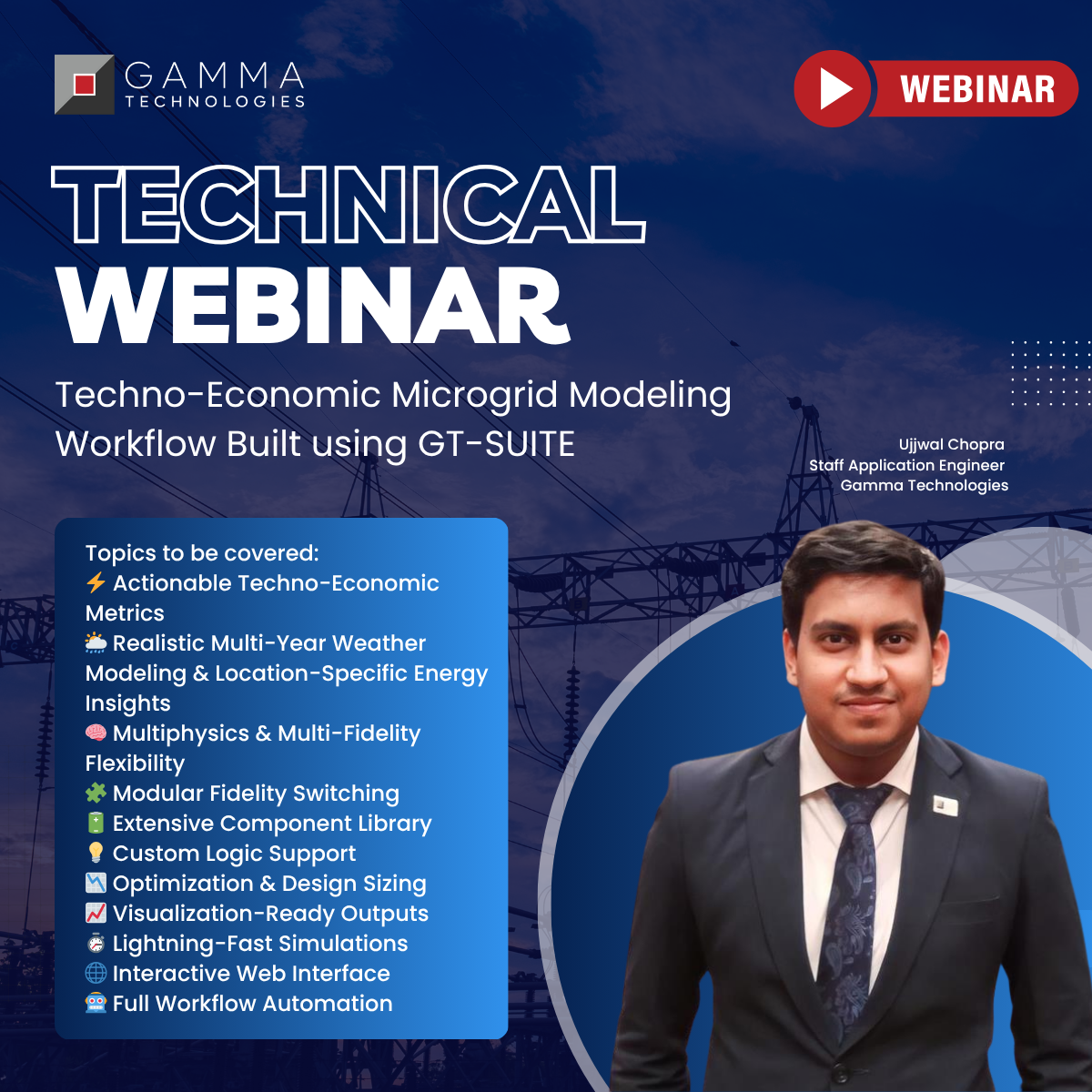 Techno-Economic Microgrid Modeling Workflow built on GT-SUITE