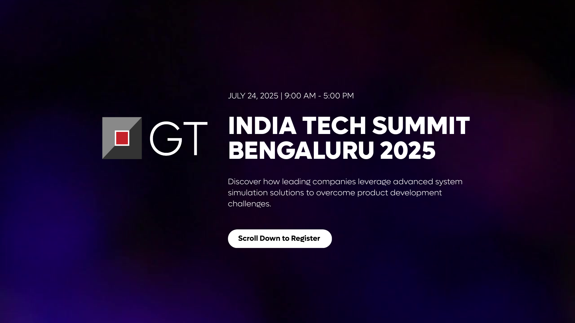 India Tech Summit, Bengaluru