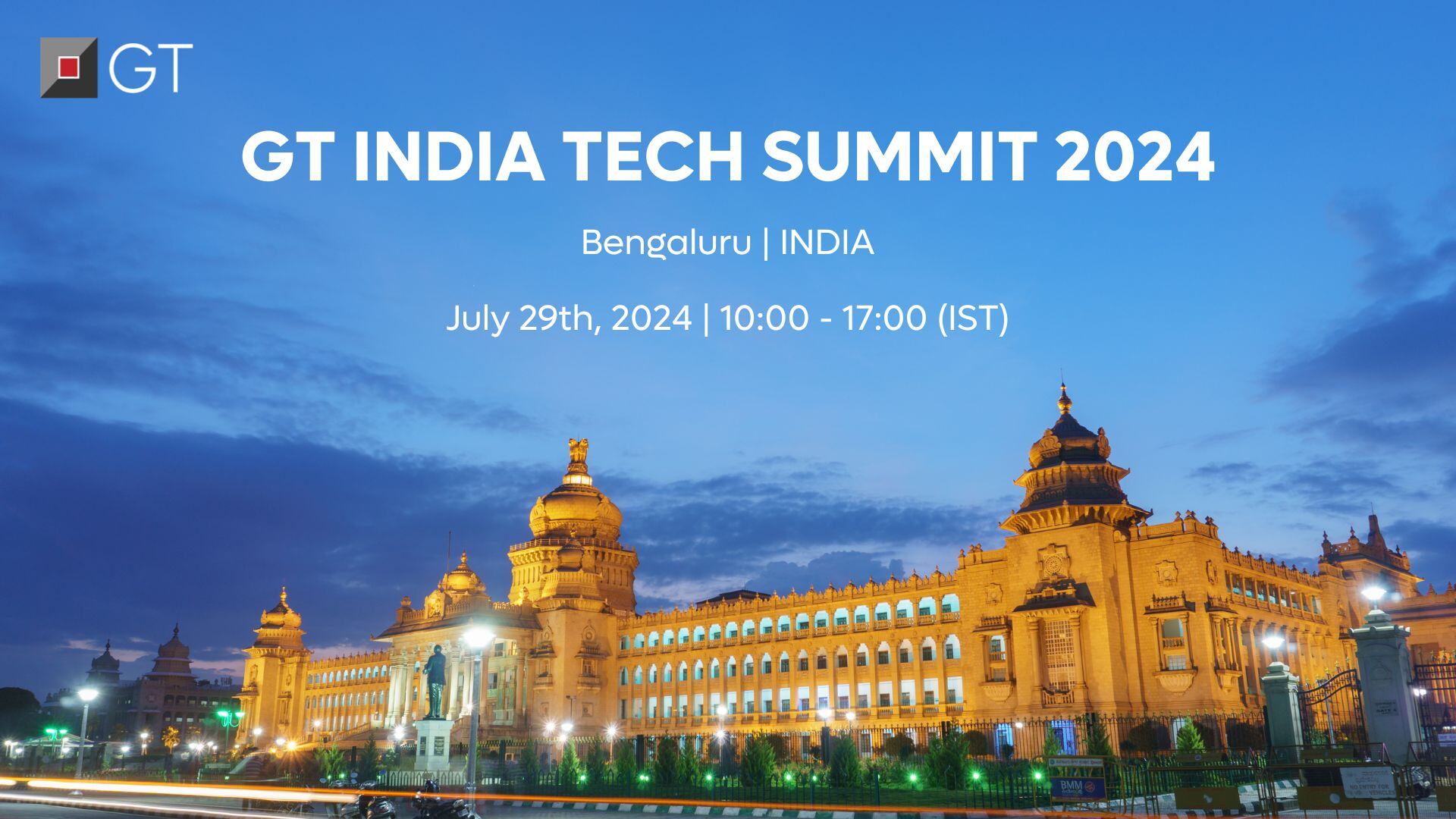 India Tech Summit, Bengaluru, 29th of July